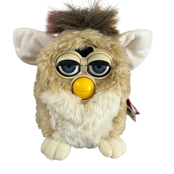Tiger | Toys | Furby 7800 Vintage 998 Working Brown Tan Blue Eyes ...